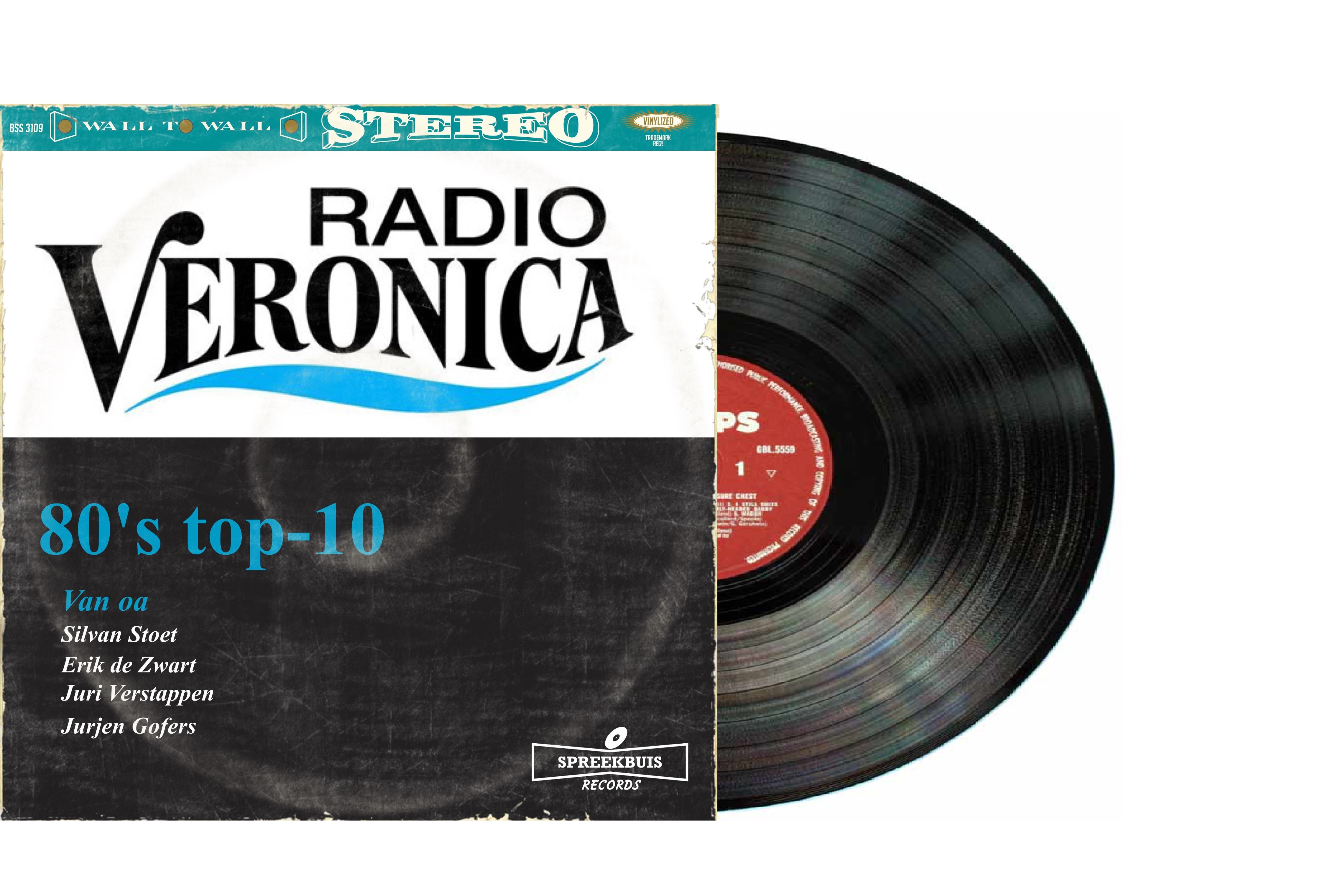 De 80’s top-10 van de Radio Veronica DJ’s