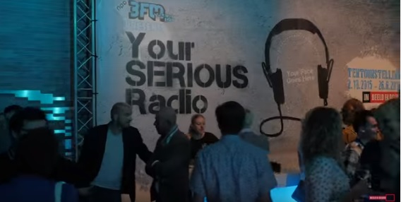 Opening tentoonstelling 3FM presents: Your Serious Radio (VIDEO)