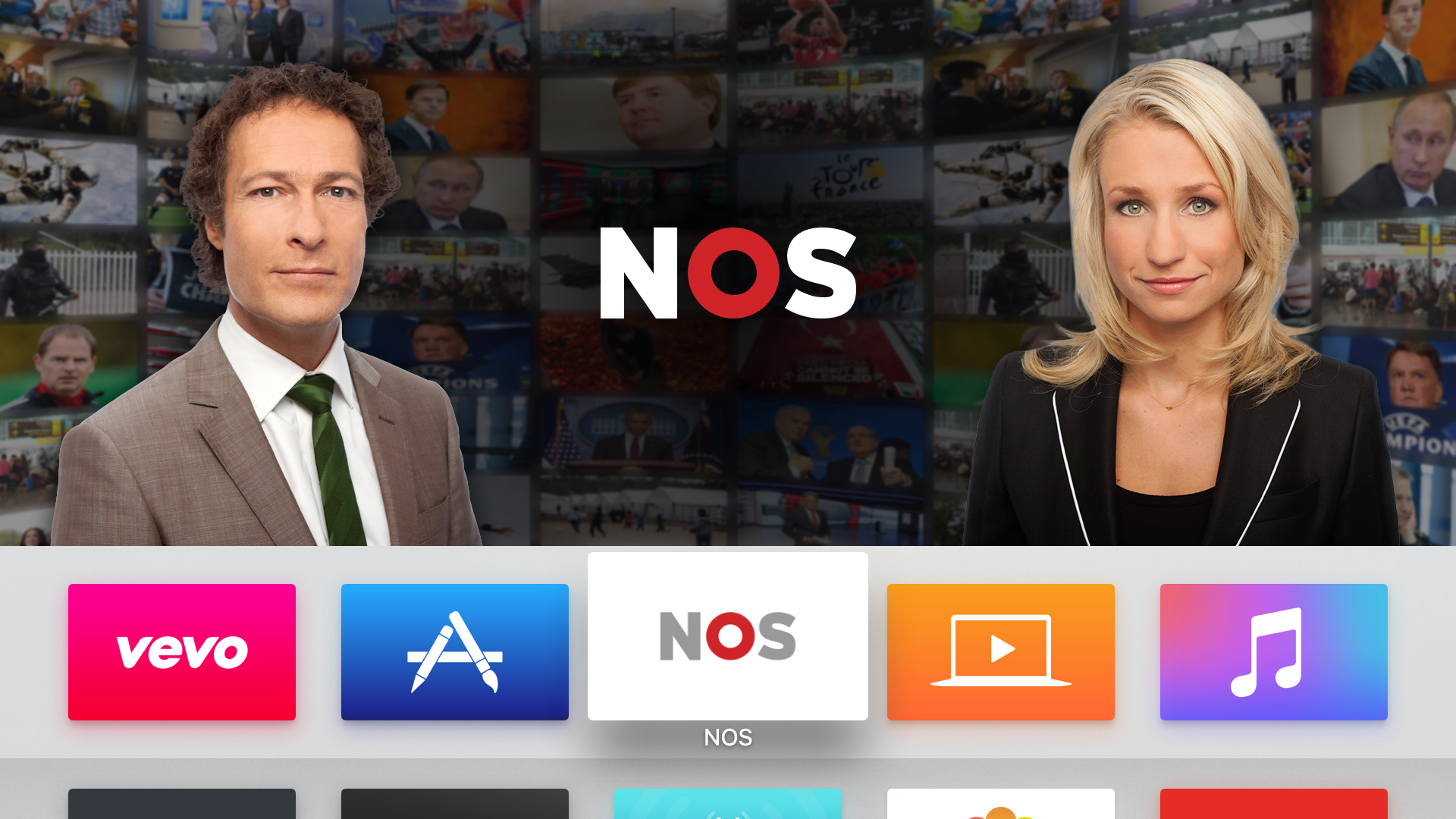 NOS lanceert Apple TV app