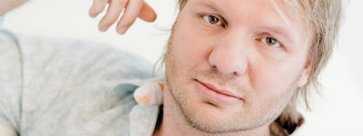 Rob Stenders live vanuit Stockholm tijden Songfestival