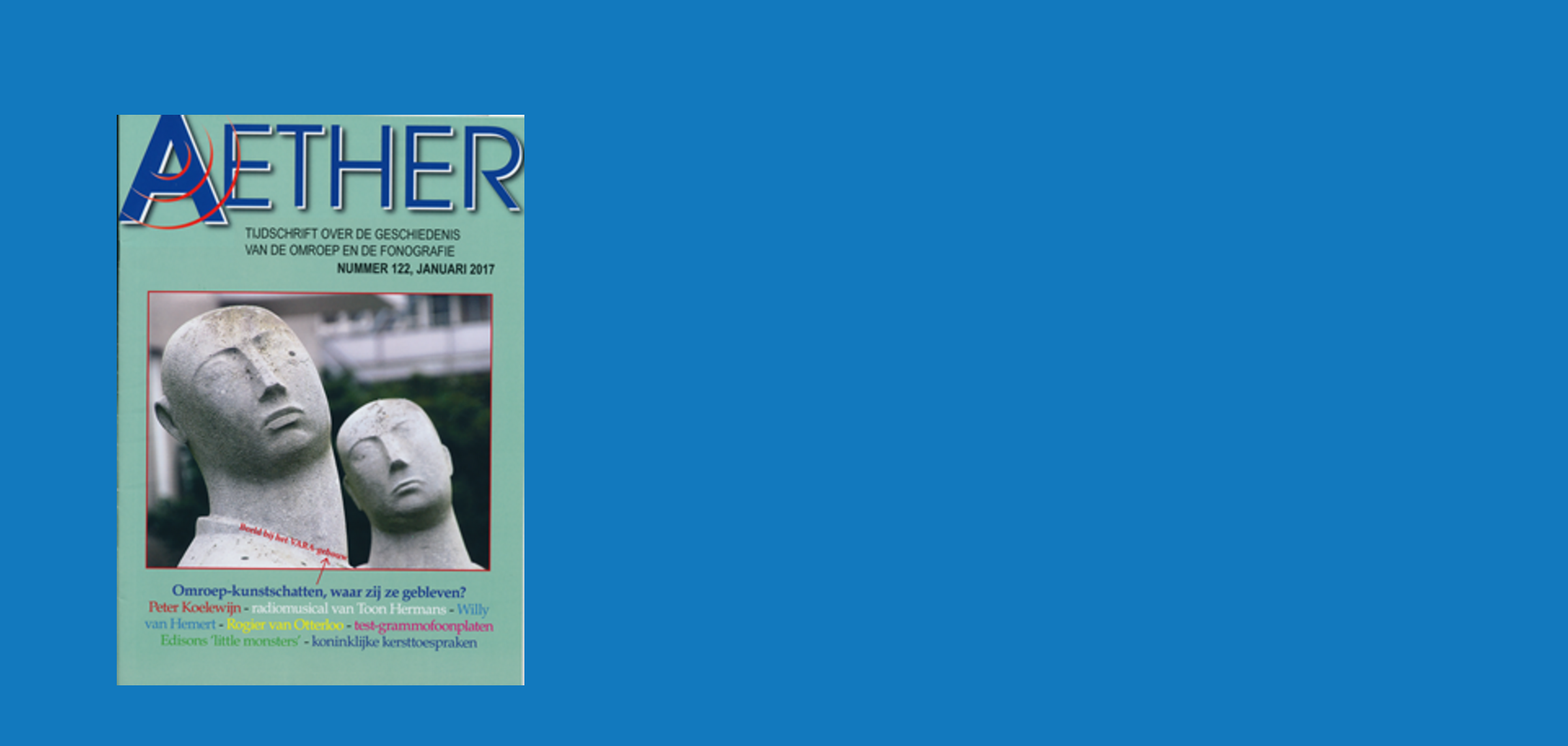 Het januarinummer van Aether is uit! Het januarinummer van Aether is uit!