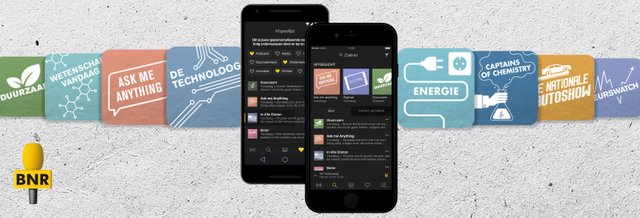 BNR lanceert podcasts in vernieuwde app