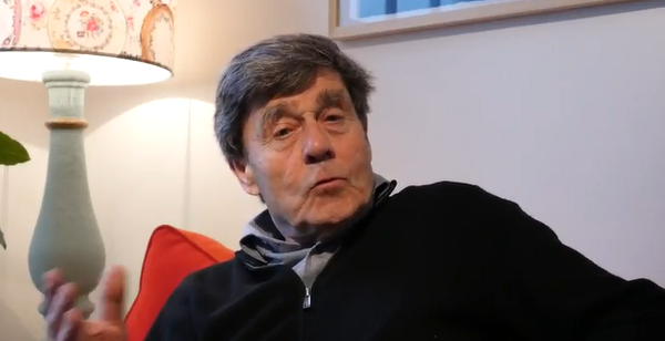 Peter Brusse en Pieter de Waard op De Perstribune van MAX