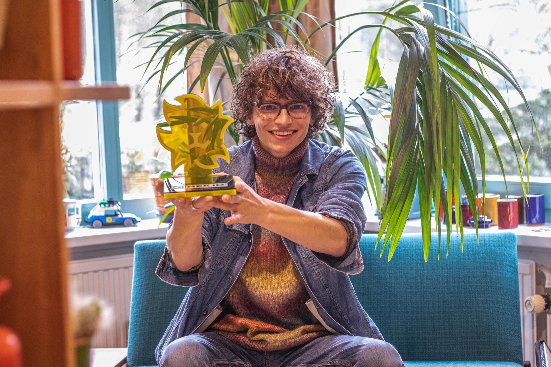 Teun Toebes wint eerste Cinekid Zapp Young Talent Award - Spreekbuis.nl