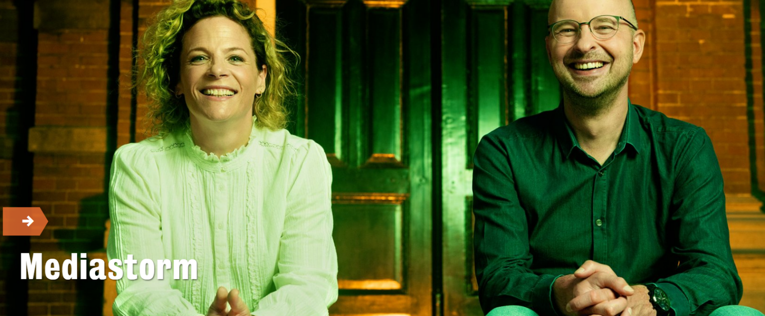 Roos Abelman en Tim de Wit presenteren Mediastorm - Spreekbuis.nl