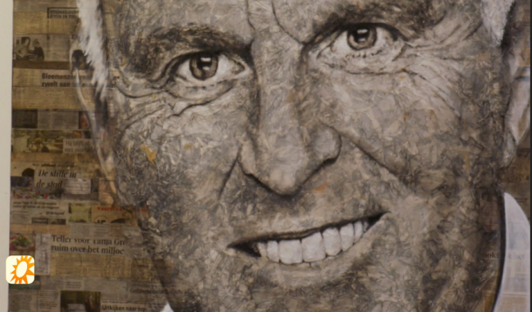 Schilderij Peter R. de Vries naar Beeld en Geluid - Spreekbuis.nl