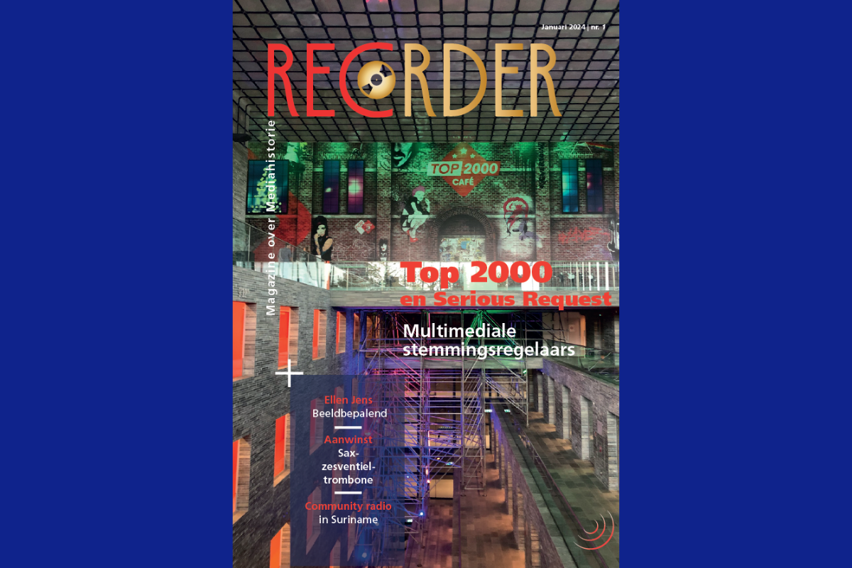 Lancering tijdschrift Recorder bij Beeld & Geluid - Spreekbuis.nl