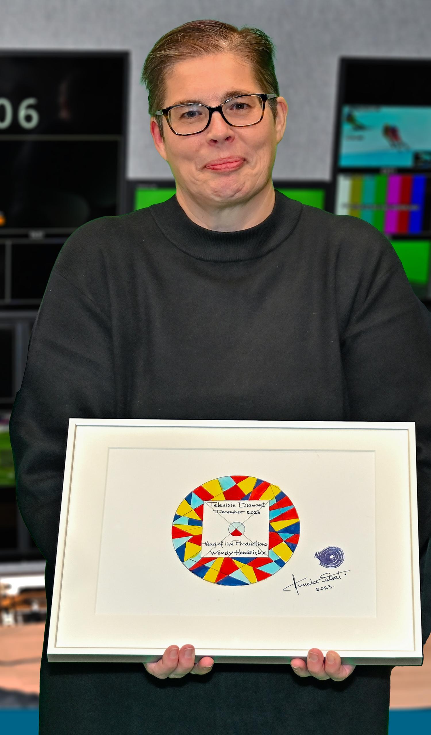 Media Diamant voor 'Sport Producer' Wendy Hendrickx - Spreekbuis.nl