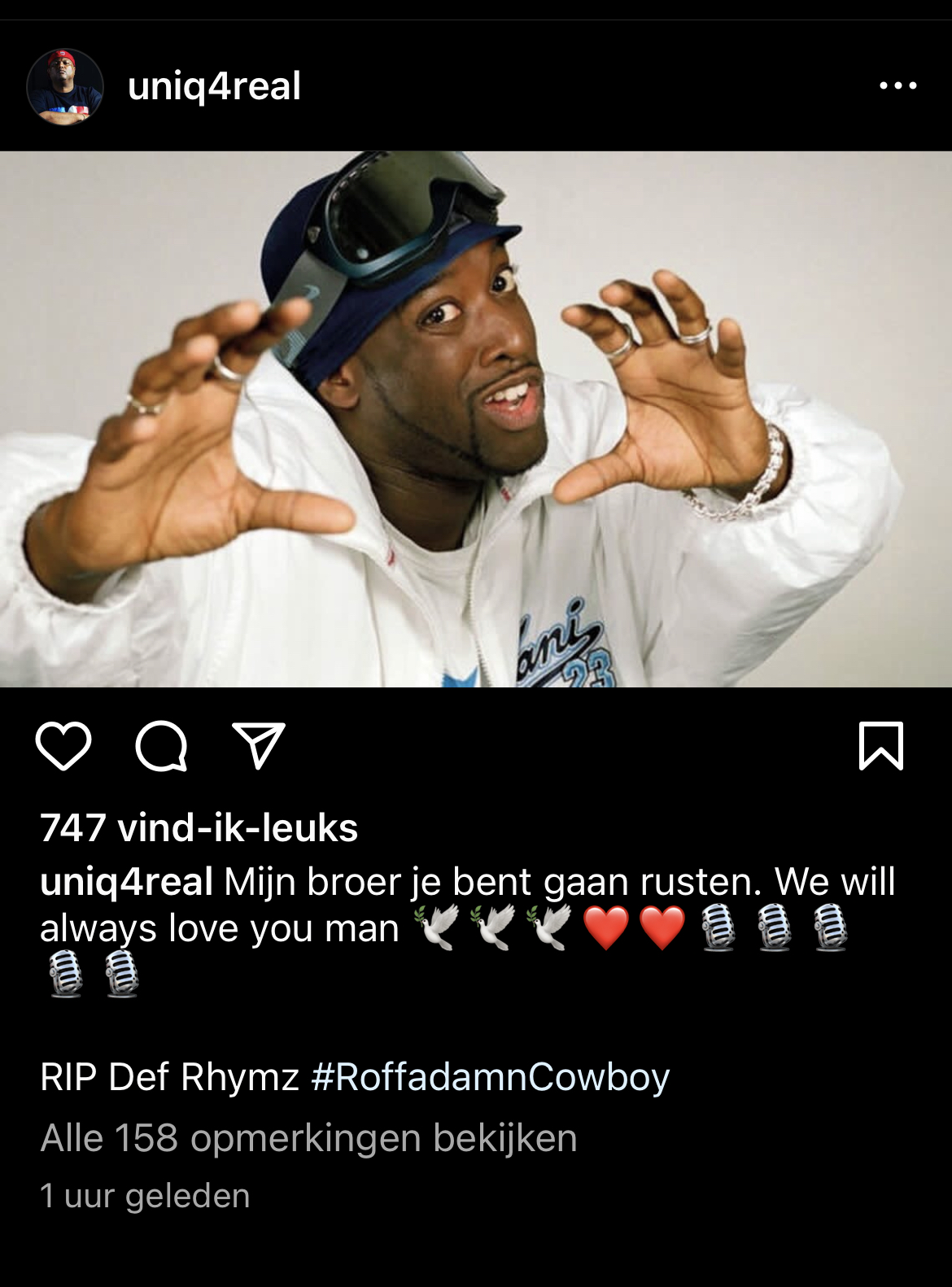 Rapper Def Rhymz overleden - Spreekbuis.nl