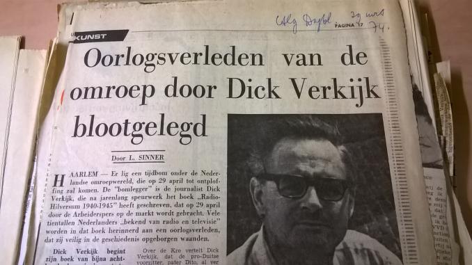 Dick Verkijk: ‘Ik wil nog altijd weten waarom de Duitsers als eerste ...