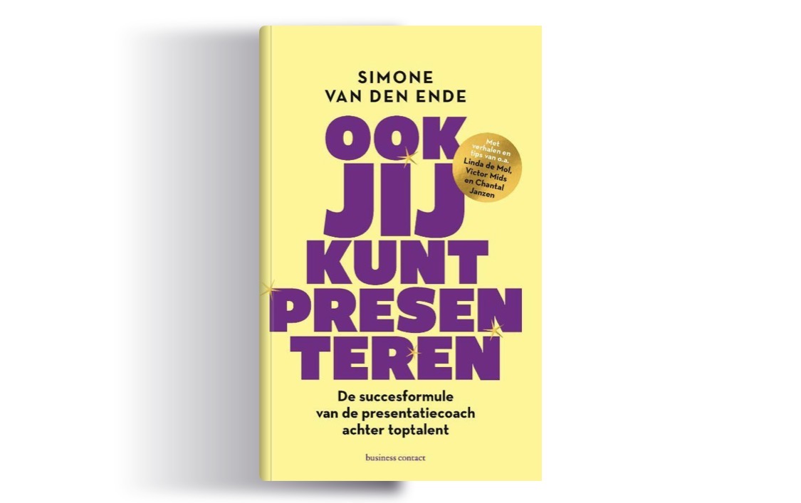 Simone van den Ende lanceert boek Ook jij kunt presenteren - Spreekbuis.nl