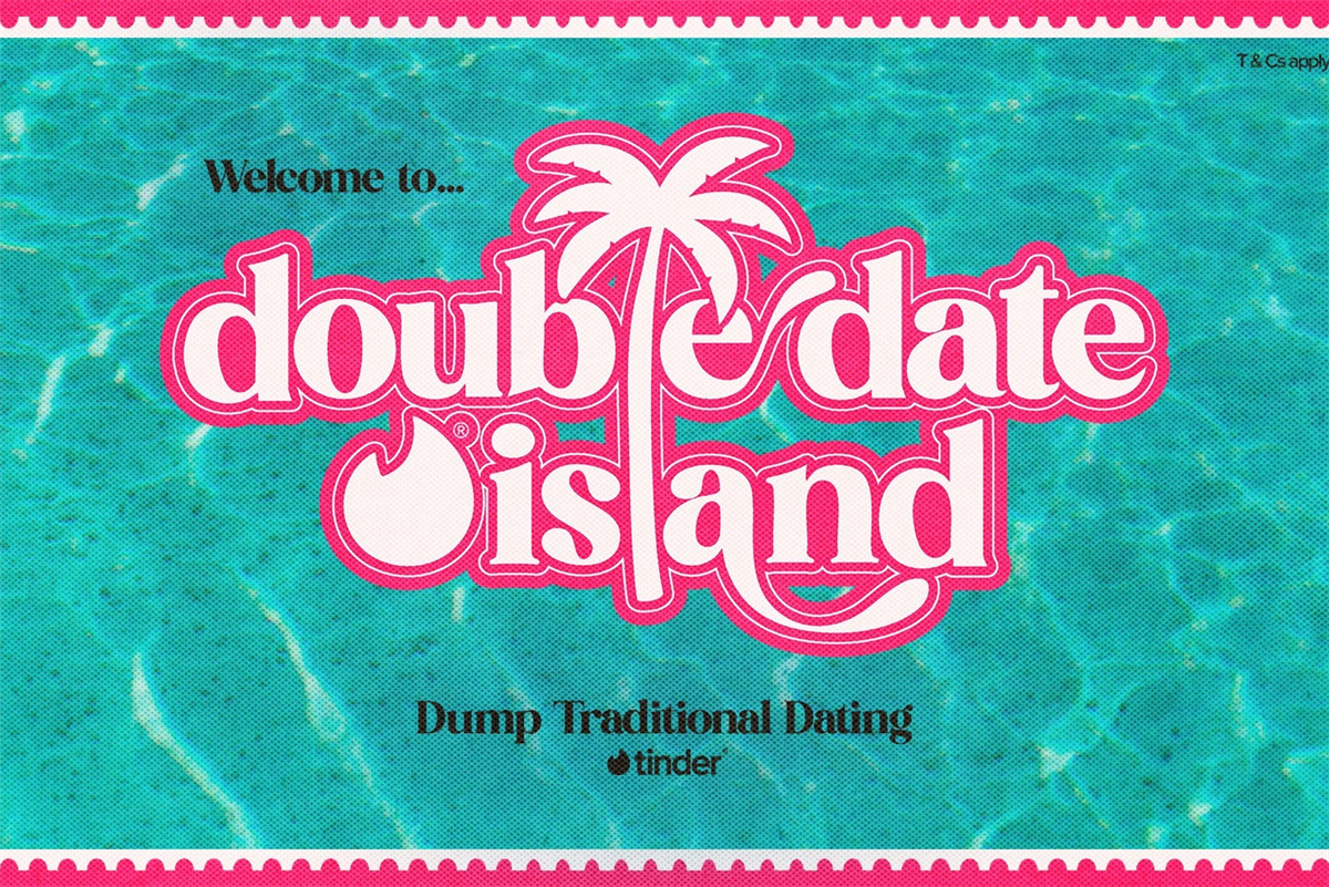 Tinder en TikTok lanceren realitydatingserie Double Date Island ...